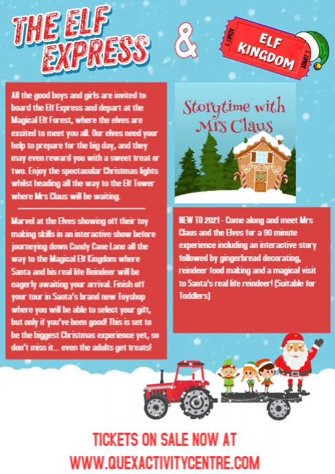 Copy of Copy of Elf Express A0 Signs | PosterMyWall