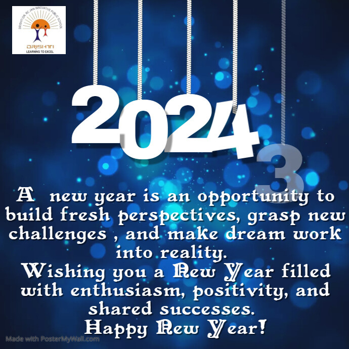 2024 blue ista Post | PosterMyWall