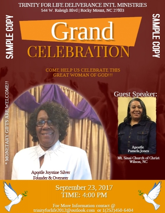 Trinity For Life | PosterMyWall