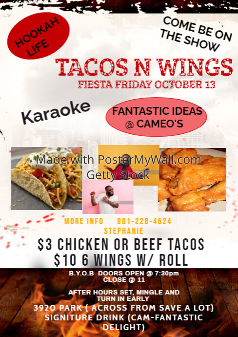 tacos flyer | PosterMyWall