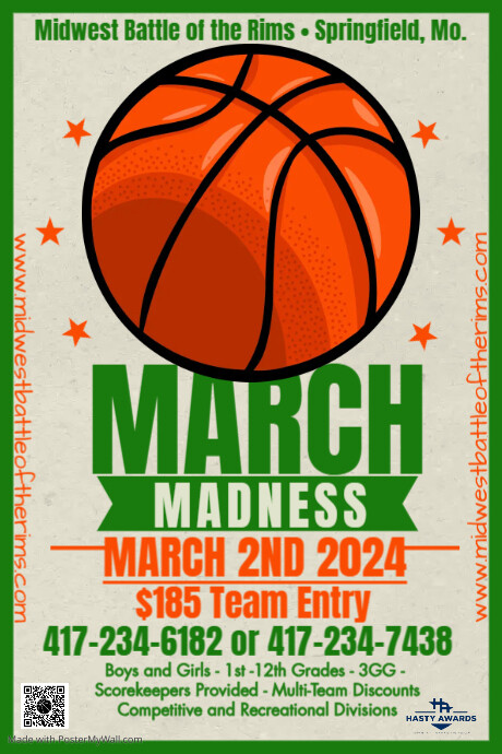 Copy of MARCH MADNESS POSTER | PosterMyWall