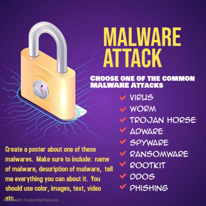 Malware Attack | PosterMyWall