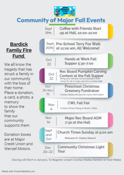 Event Schedule Template | PosterMyWall