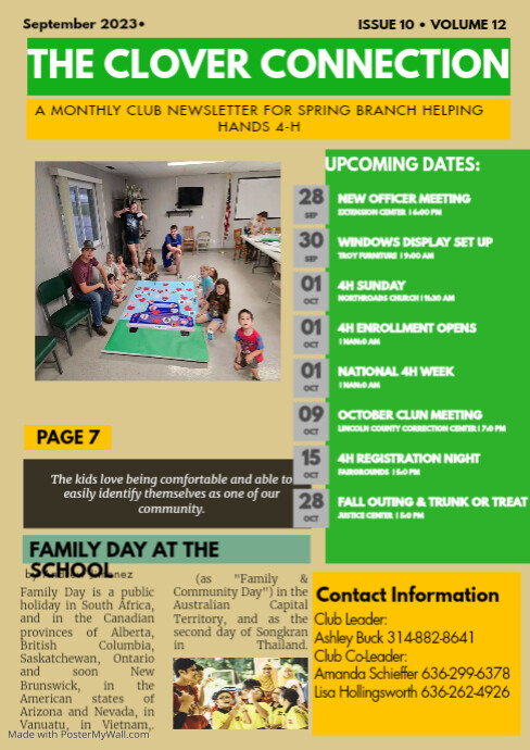 Yellow Primary School Custom Template | PosterMyWall