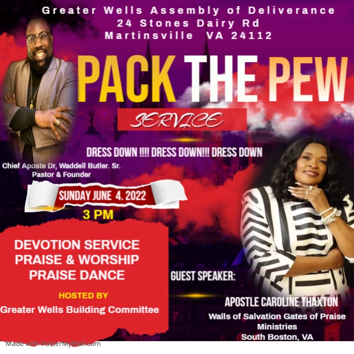 Copy of Praise & Worship Post | PosterMyWall