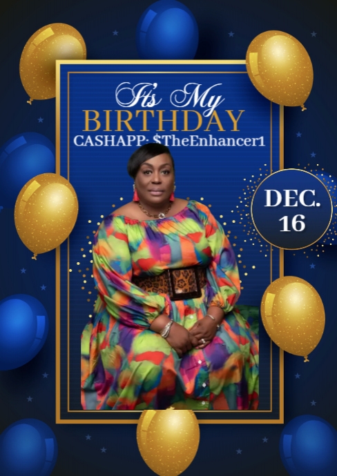 Copy of Copy of birthday invite | PosterMyWall