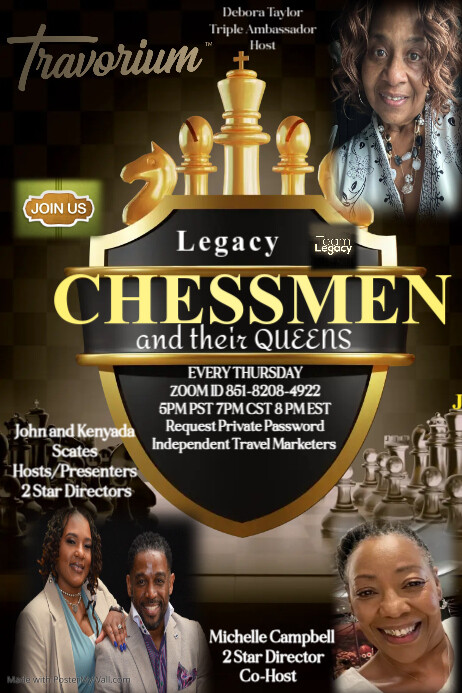Chess Tournament Flyer / Poster Template | PosterMyWall