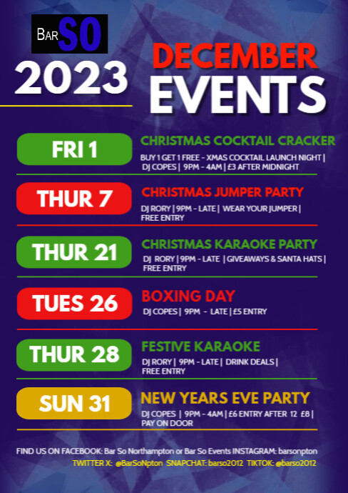 DEC Events A4 | PosterMyWall