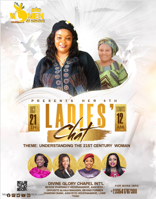 Women Conference Flyer Template | PosterMyWall