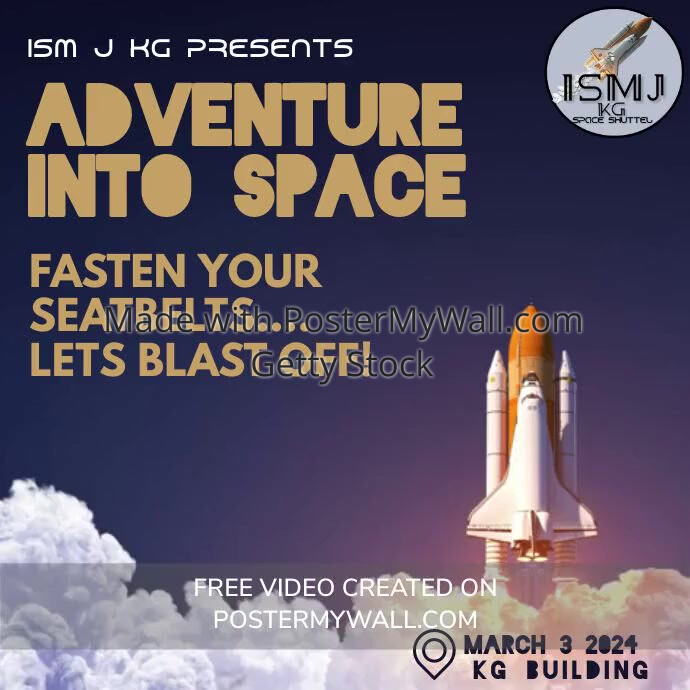 Copy of Space Day Video | PosterMyWall