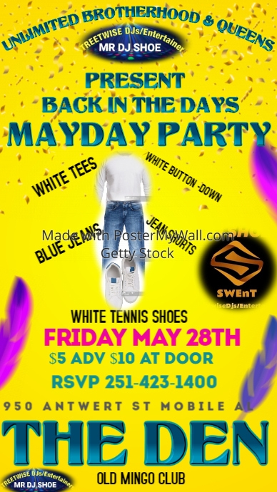 Copy of Colorful Mardi Gras Template Poster | PosterMyWall