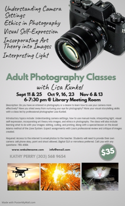 Copy of Photography Studio Poster | PosterMyWall