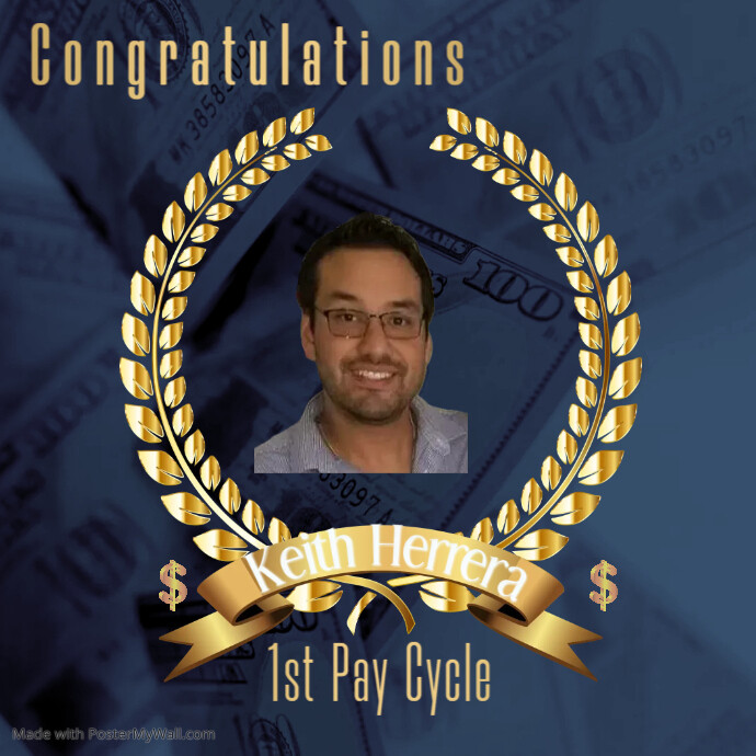 1st Pay Cycle | PosterMyWall