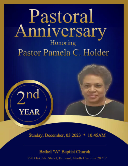 Pastor Appreciation | PosterMyWall
