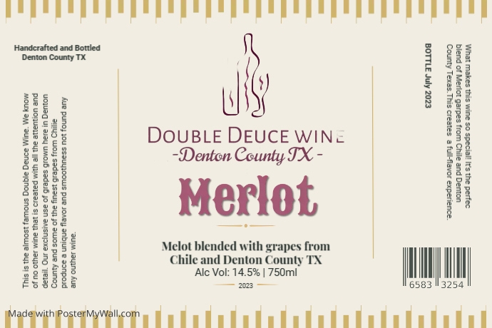 Whiskey Label Custom Design | PosterMyWall