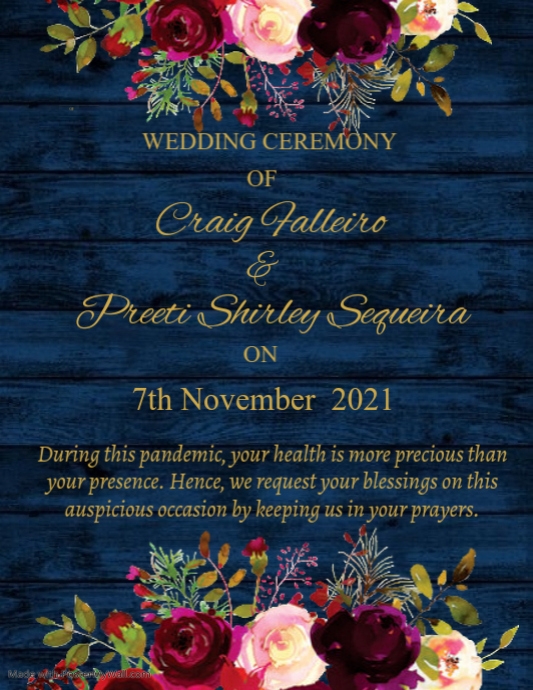 Wedding Announcement | PosterMyWall