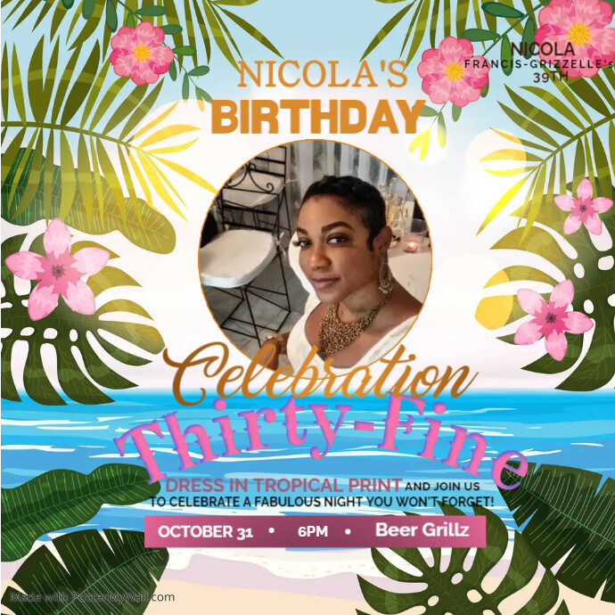 birthday celebration | PosterMyWall