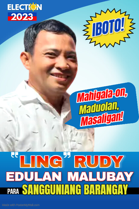 Copy of Blue Election Poster | PosterMyWall