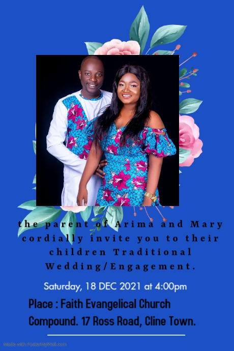 Copy of JUST ENGAGED TEMPLATE | PosterMyWall