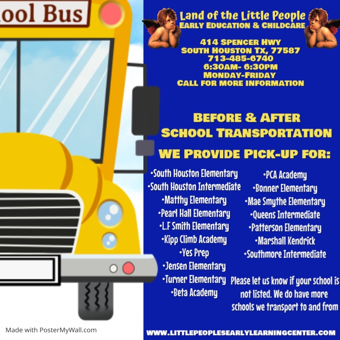 Copy of Copy of School Bus Driver Wanted Poster | PosterMyWall