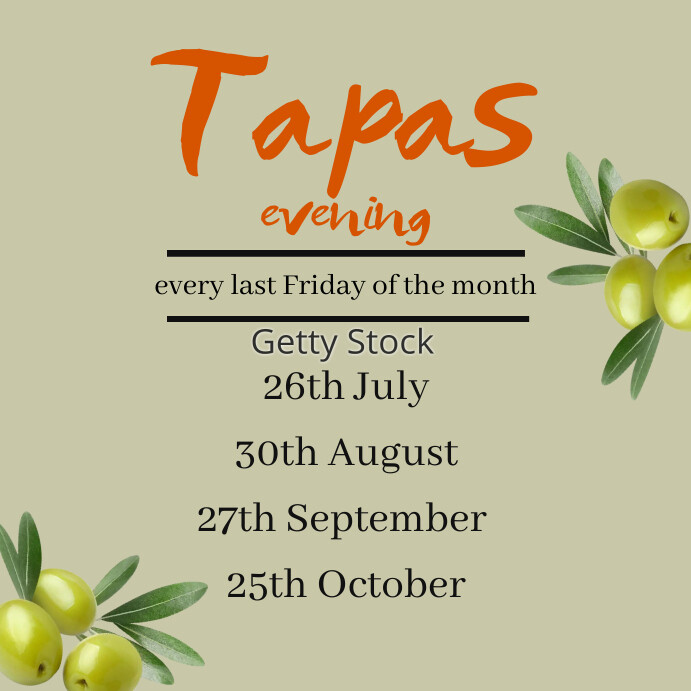 World Tapas Day | PosterMyWall