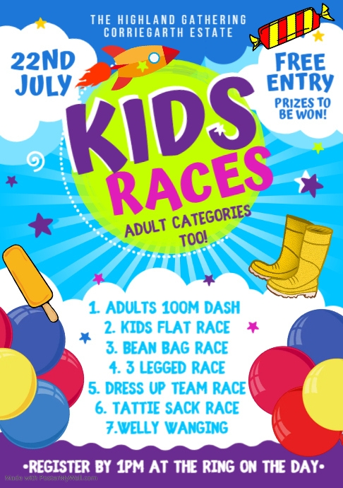 Copy of KIDS PARTY POSTER (1) | PosterMyWall