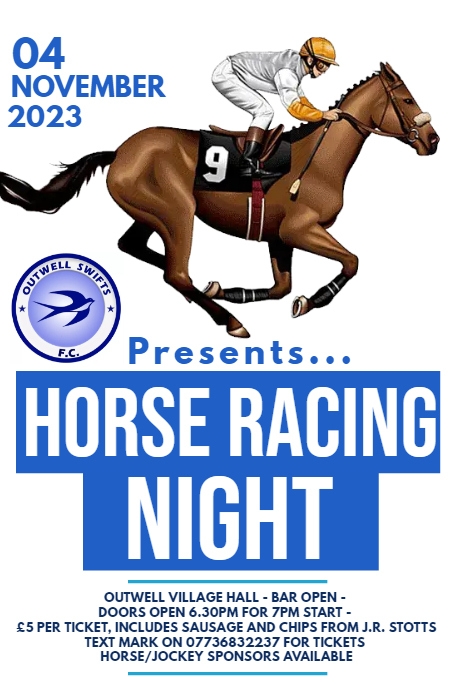 Horse race night | PosterMyWall