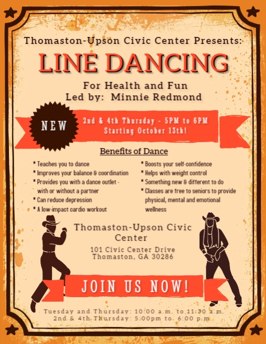 Copy of Yellow Line Dance Show Competition Flyet Temp (1) | PosterMyWall