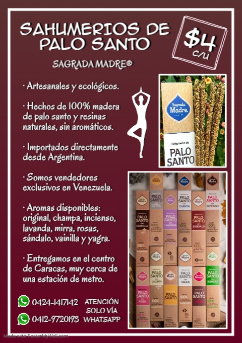 Nuevo flyer inciensos | PosterMyWall