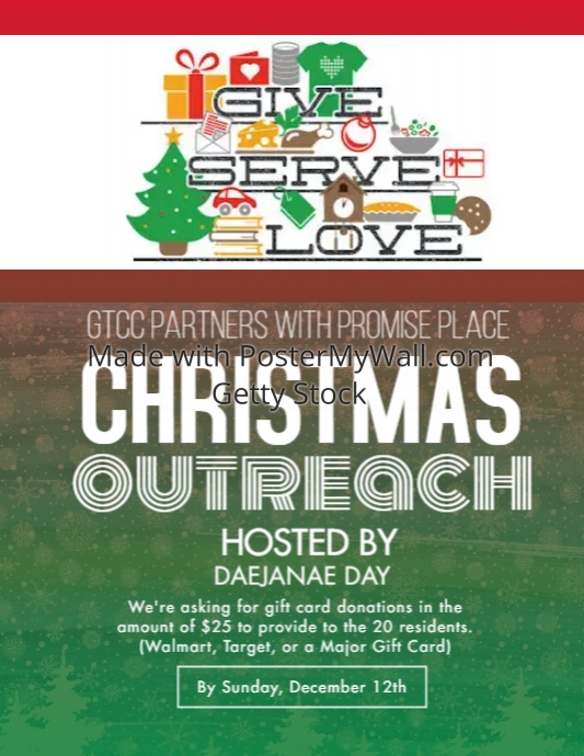 Copy of Christmas Outreach Church Event Flyer | PosterMyWall