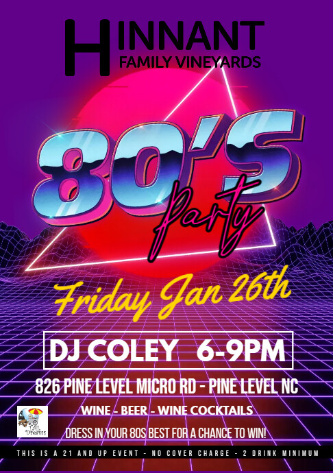 80s Flyer | PosterMyWall