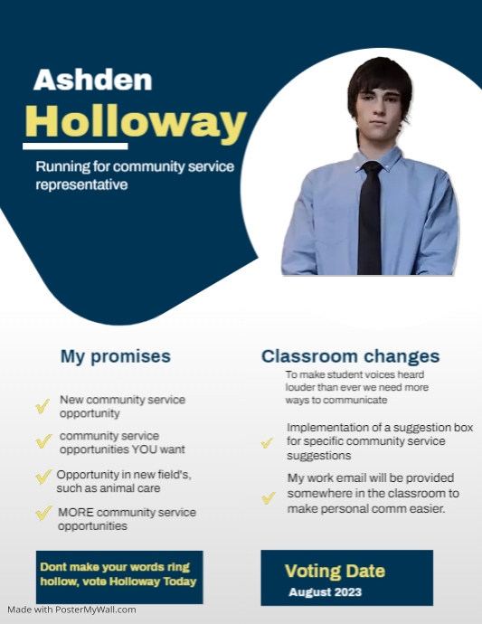 Comm rep | PosterMyWall