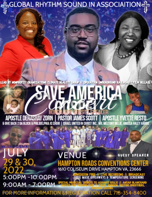 gospel concert flyer | PosterMyWall