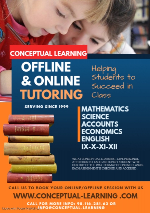 Copy of Home Tutoring Flyer | PosterMyWall