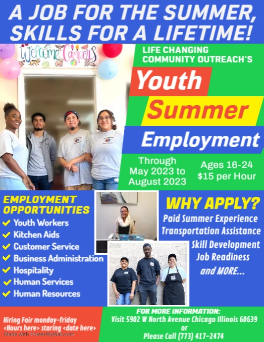 Youth Summer Employment (1) | PosterMyWall