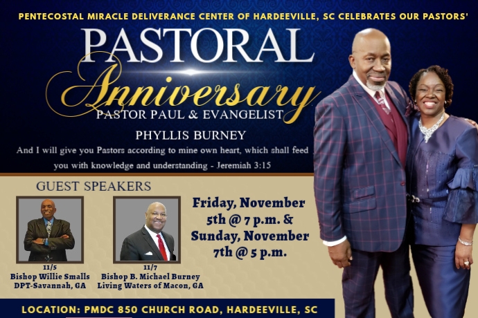 Copy of Pastoral installation | PosterMyWall