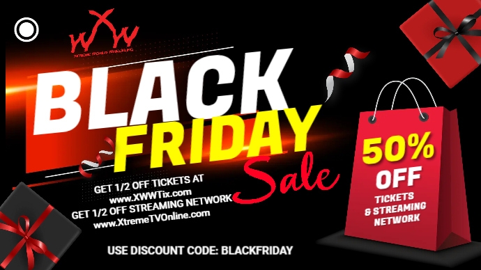 Black Friday Twitter Post | PosterMyWall