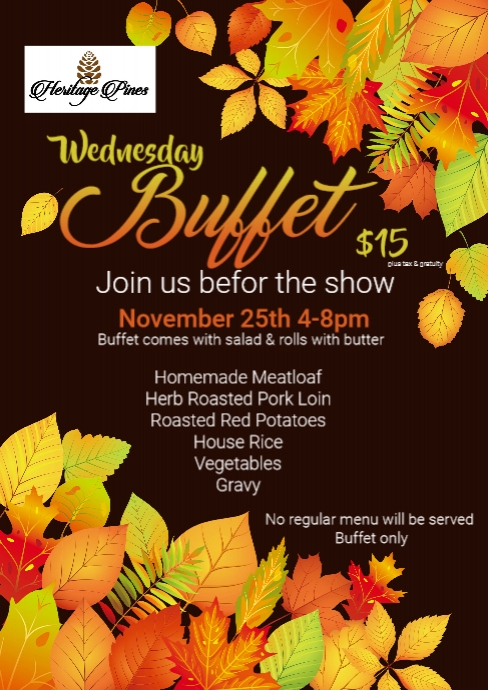 Copy of Thanksgiving feast flyer template | PosterMyWall