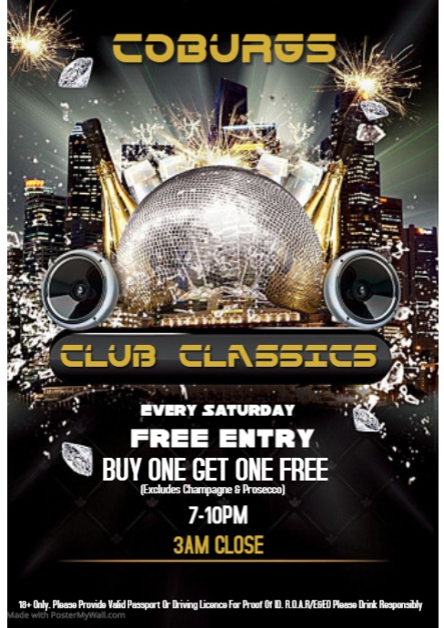 Copy of Club Classics | PosterMyWall
