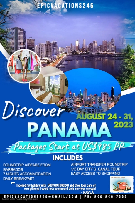 Discover Panama | PosterMyWall