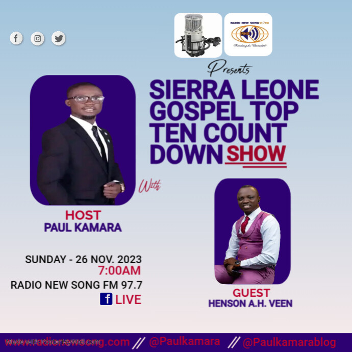 TV Program Poster Template | PosterMyWall