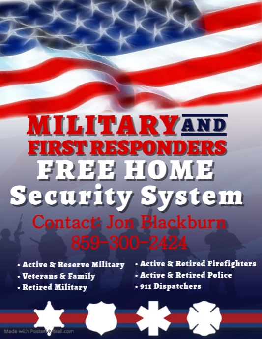 Military & First Responder Discounts | PosterMyWall