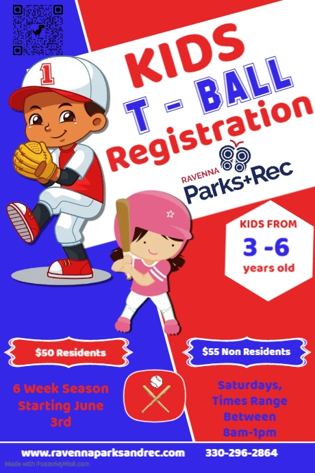 KIDS BASEBALL CAMP | PosterMyWall