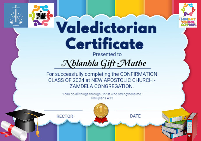 KIDS CERTIFICATE | PosterMyWall