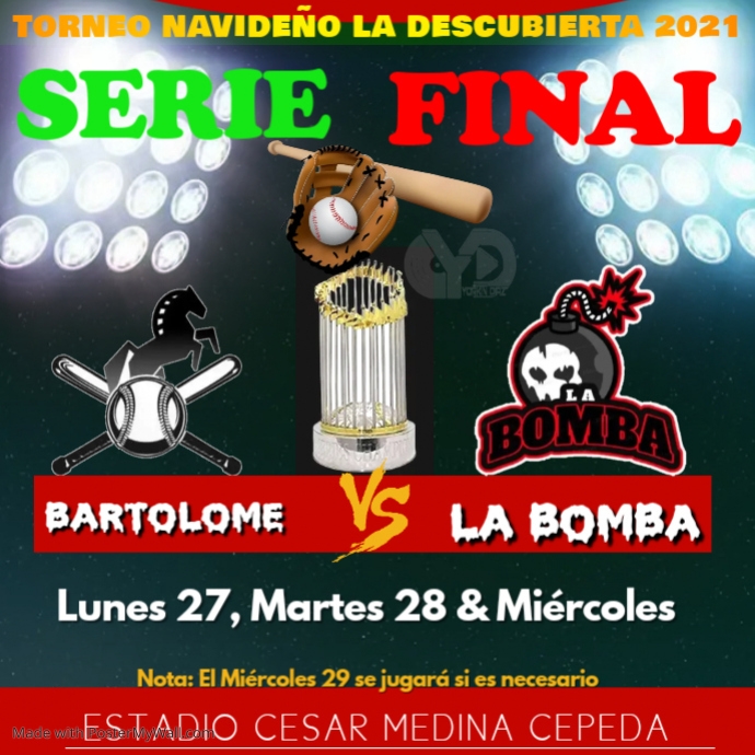Copy of Copia de baseball game | PosterMyWall