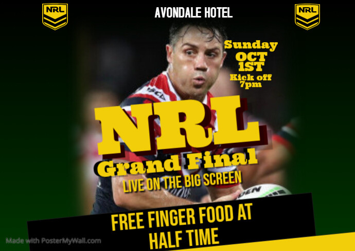 NRL Grand Final | PosterMyWall