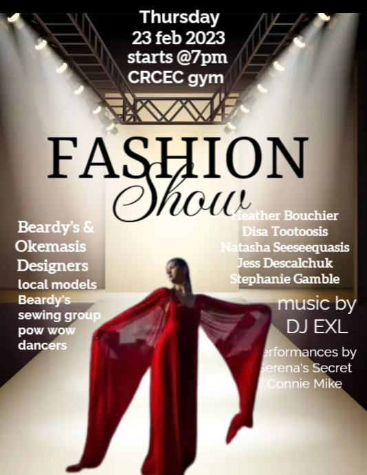 FASHION SHOW POSTER | PosterMyWall