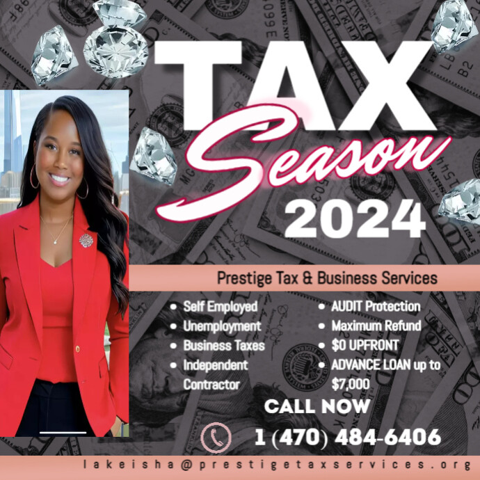 Tax Season Flyer, Tax Flyer Template, Tax Pre | PosterMyWall
