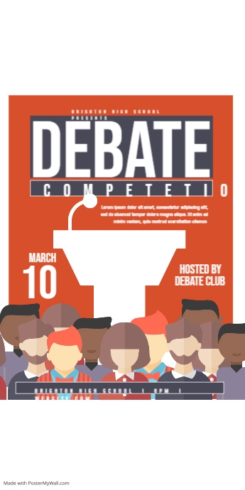 Copy of Debate | PosterMyWall