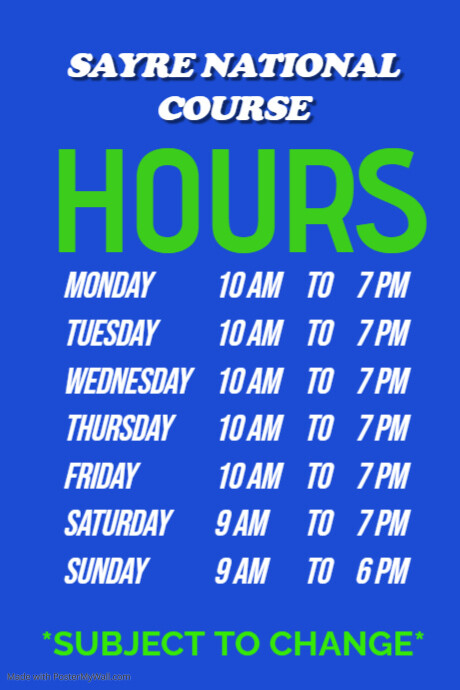 Working hours | PosterMyWall